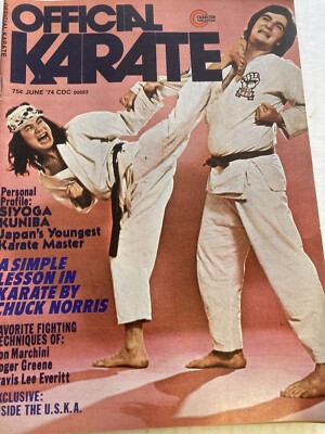 OFFICIAL KARATE MAGAZINE SEPTEMBER 1974 VOL 6 # 36 MARTIAL ARTS ...