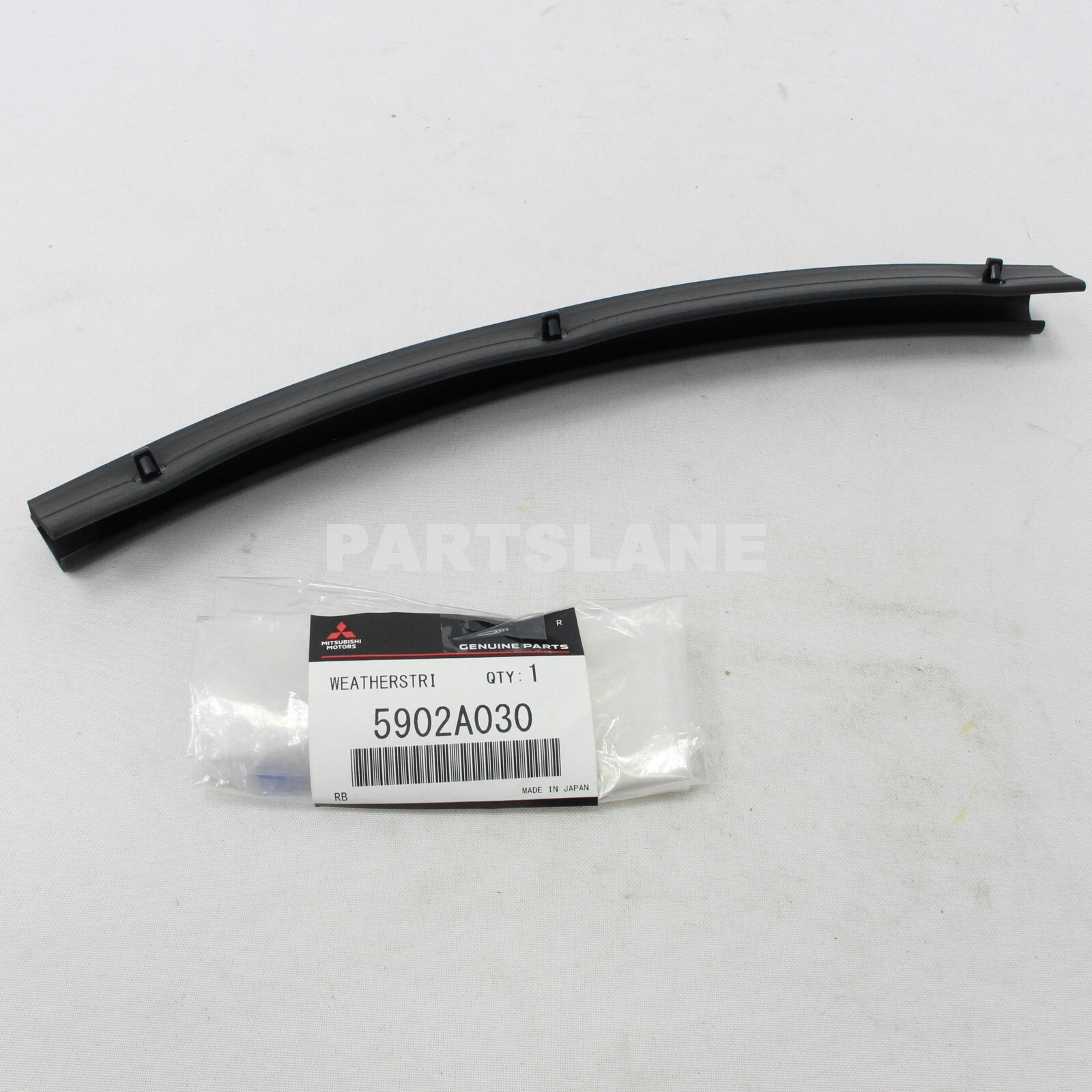 Mitsubishi Lancer Outlander Sport OEM Front Hood Side Weatherstrip ...