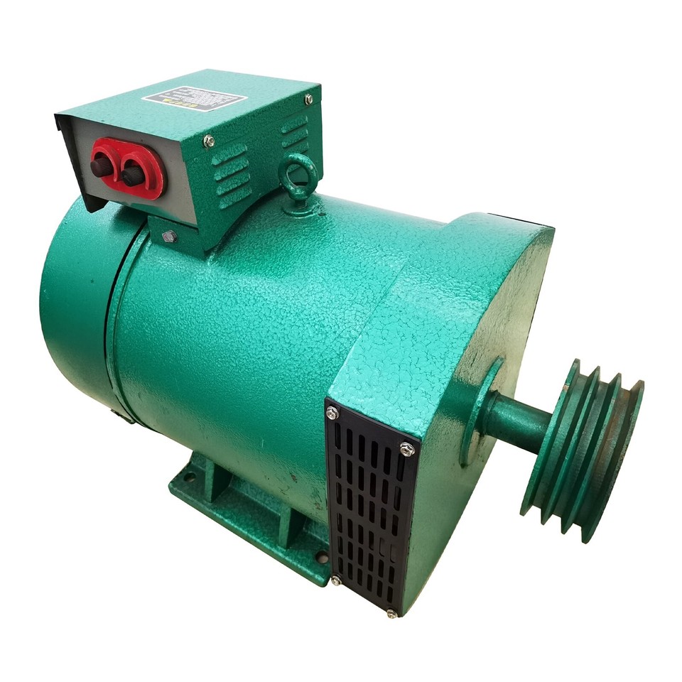 220V 15KW Alternator Cast Iron Housing Pure Copper Diesel Drives Brush ...