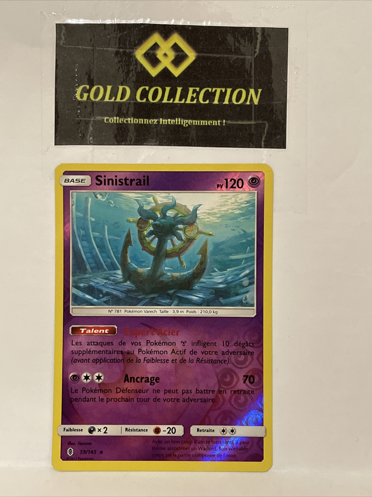 Carte Pokémon Sinistrail Reverse 59/145 Gradients Ascendants Neuve VF ...