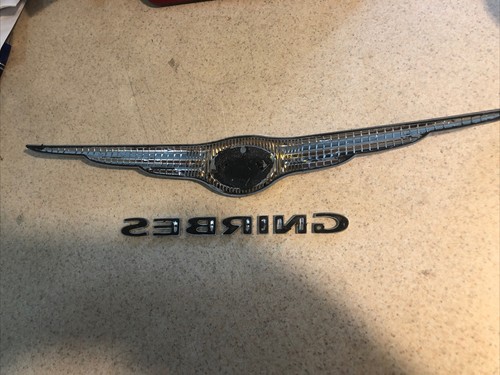 07-10 CHRYSLER SEBRING REAR CHROME EMBLEM LOGO BADGE SIGN SYMBOL P ...