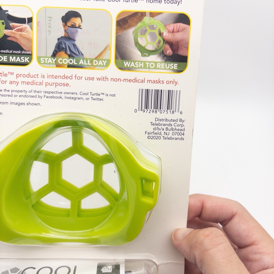 Cool Turtle Face Mask Enhancer For Use Under Mask Or Gaiter 6 Pack ...