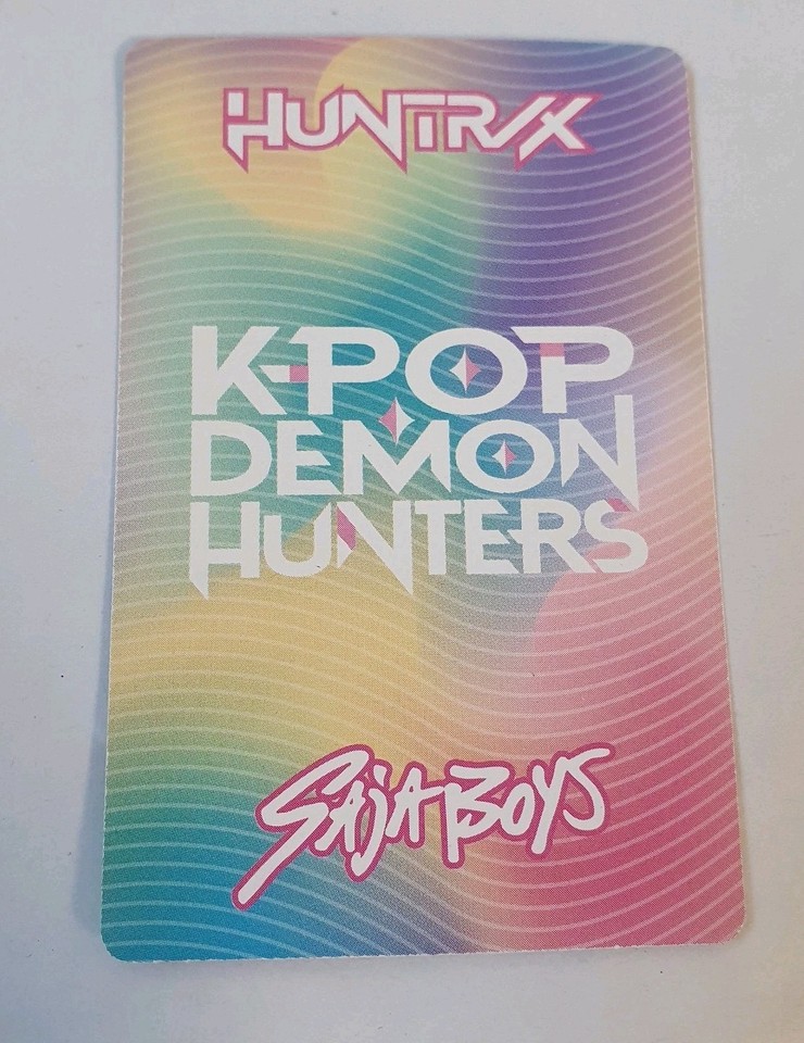 KPOP DEMON HUNTERS CARD Huntrix Mira PhotoCard HOLO RARE #B | eBay