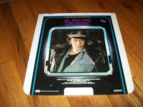 CRUISING CED VIDEODISC EXCELLENT CONDITION RARE AL PACINO STARS WILLIAM ...