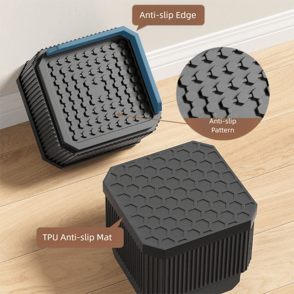 Non-slip Bed Lifts Risers Square Washing Machine Support Refrigerator ...