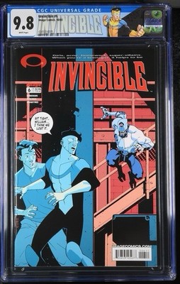 INVINCIBLE 6 CGC 9.8 NM 2003 Image Walker Kirkman First DA Sinclair ...