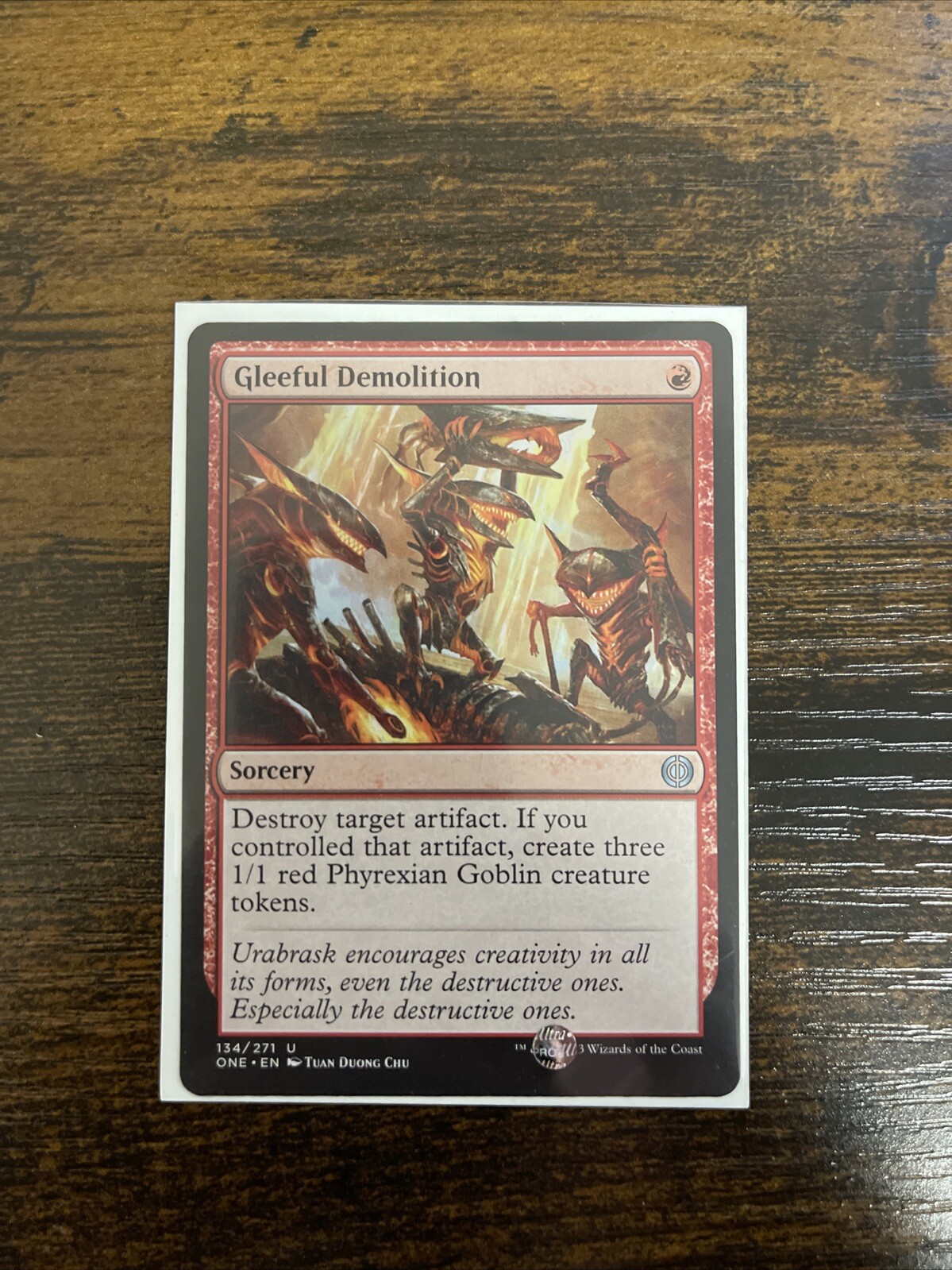 Gleeful Demolition - Phyrexia: All Will Be One (ONE) | eBay
