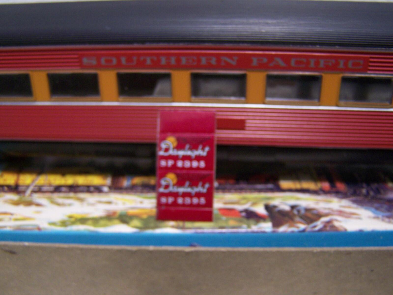 HO Athearn SOUTHERN PACIFIC DAYLIGHT Coach Passenger Car SP #1818 KIT ...