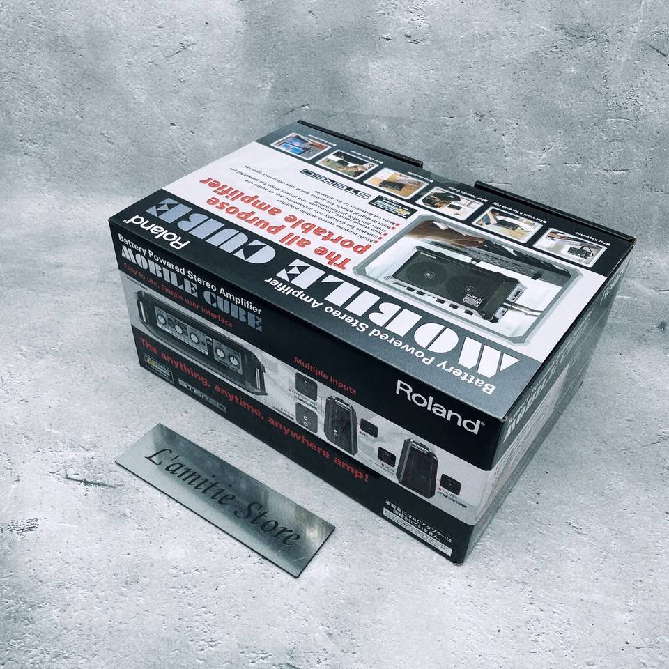 Roland Mobile Cube MB-CUBE Stereo Electric Guitar Amplifier MBCUBE ...