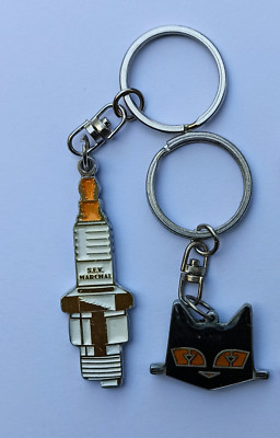 VINTAGE SEV MARCHAL COLLECTIBLE CLASSIC CAT KITTY JAPAN GT racing key ...