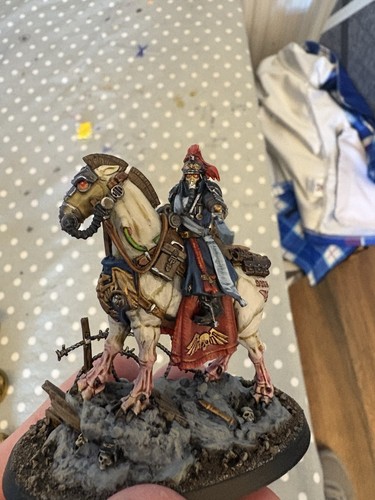 Warhammer 40K Death Korp Of Krieg Marshall Drier Painted | eBay UK