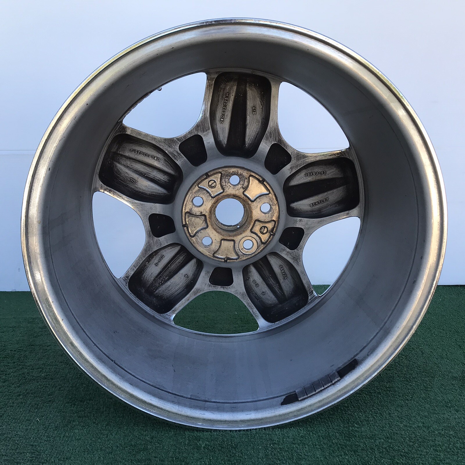 2005-08 BENTLEY CONTINENTAL GT 19" CHROME GENUINE FACTORY OEM WHEEL RIM ...
