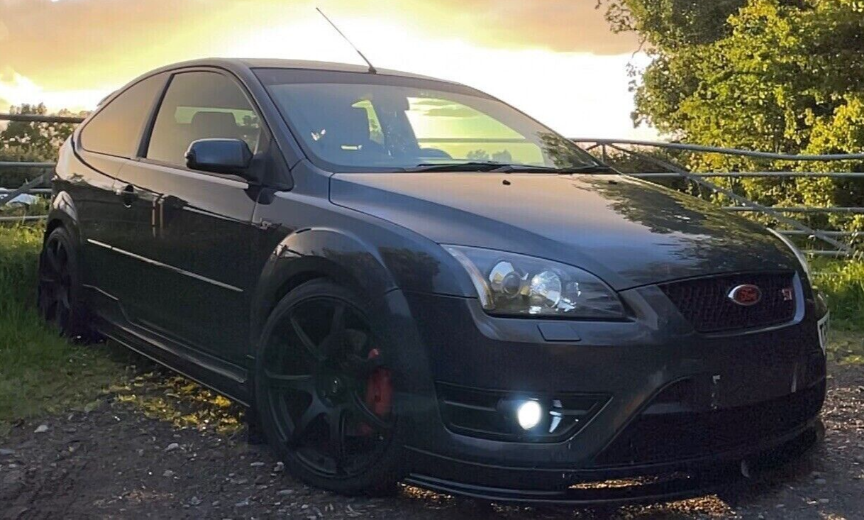 Alpha Pods Front Splitter Ford Focus Mk2 ST225 Pre-Facelift Bumper low ...