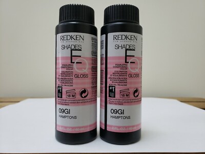 TWO Redken Shades EQ Color Gloss 09GI Hamptons | eBay