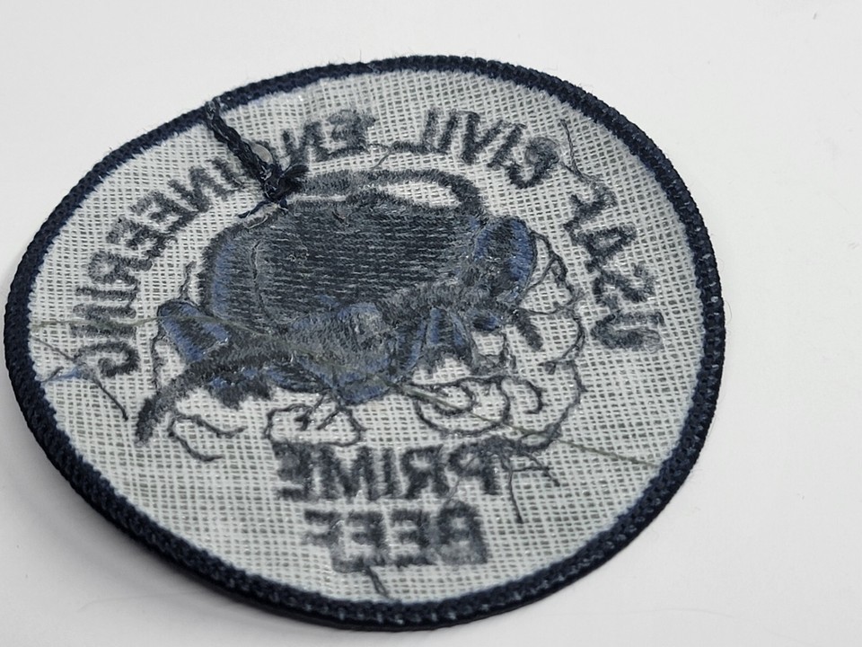 USAF Air Force Civil Engineering Squadron Prime Beef Patch Blue Bull | eBay
