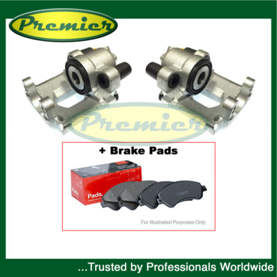 Premier Rear Brake Calipers + Pads Fits BMW 3 Series 1998-2007 Brand ...