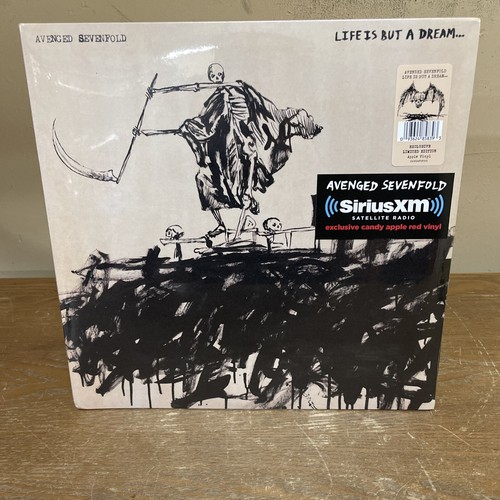 Avenged Sevenfold Life is But A Dream LIBAD *EXCLUSIVE* Apple Red Vinyl ...