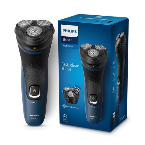 2 X Philips Electric Shaver, Wet and Dry Shave, 3D Floating Heads ...