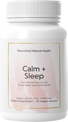 Nourished Natural - Calm + Sleep Capsules for Deep Rest & Relaxation | eBay