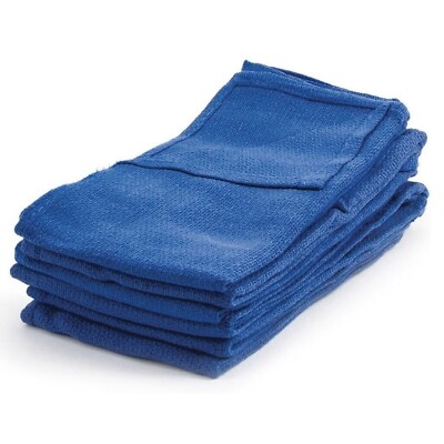 New Blue Huck Towels For Cleaning - 15x25 inch Multi Purpose Wiping ...