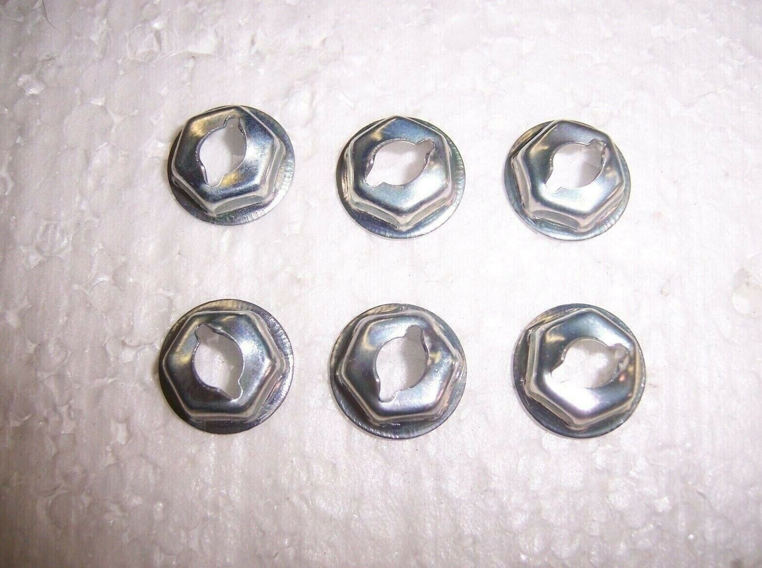 EXHAUST BEZEL NUTS 6 66-67 CORVETTE BN1229 | eBay