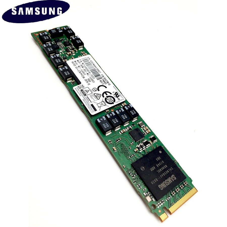 Samsung 960GB SSD 110mm PM953 M.2 NVMe 22110 PCIe MZ1LV960HCJH MZ ...