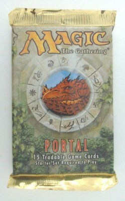 Old School MTG - Portal Booster Pack 1997 - English - Dragon Pack Art ...