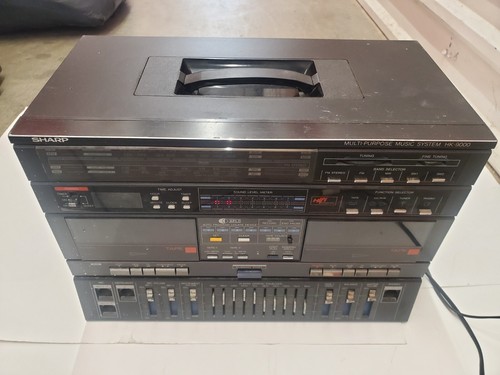 VINTAGE BOOMBOX Sharp HK-9000Z No speakers Works | eBay