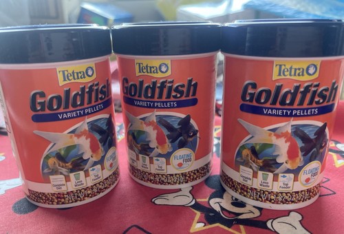 3X Tetra Goldfish Floating Variety Pellets 1.87 oz Ea Ex 11/26 Rd⬇️⬇️ ...