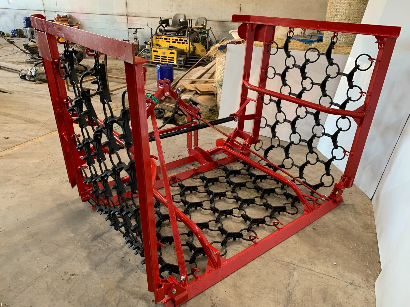 Heavy Duty Chain Harrows Hydraulic Folding Tractor Mounted 5m £1895 ...