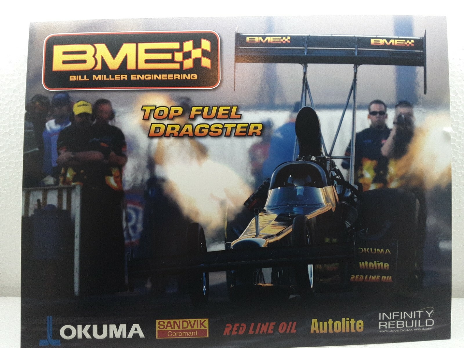 Nhra Hero Card Troy Buff Top Fuel | eBay