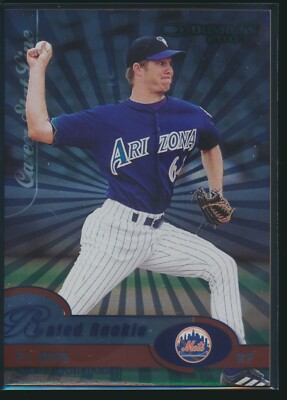 2003 Donruss Career Stat Line Parallel #43 PJ Bevis New York Mets 308/ ...