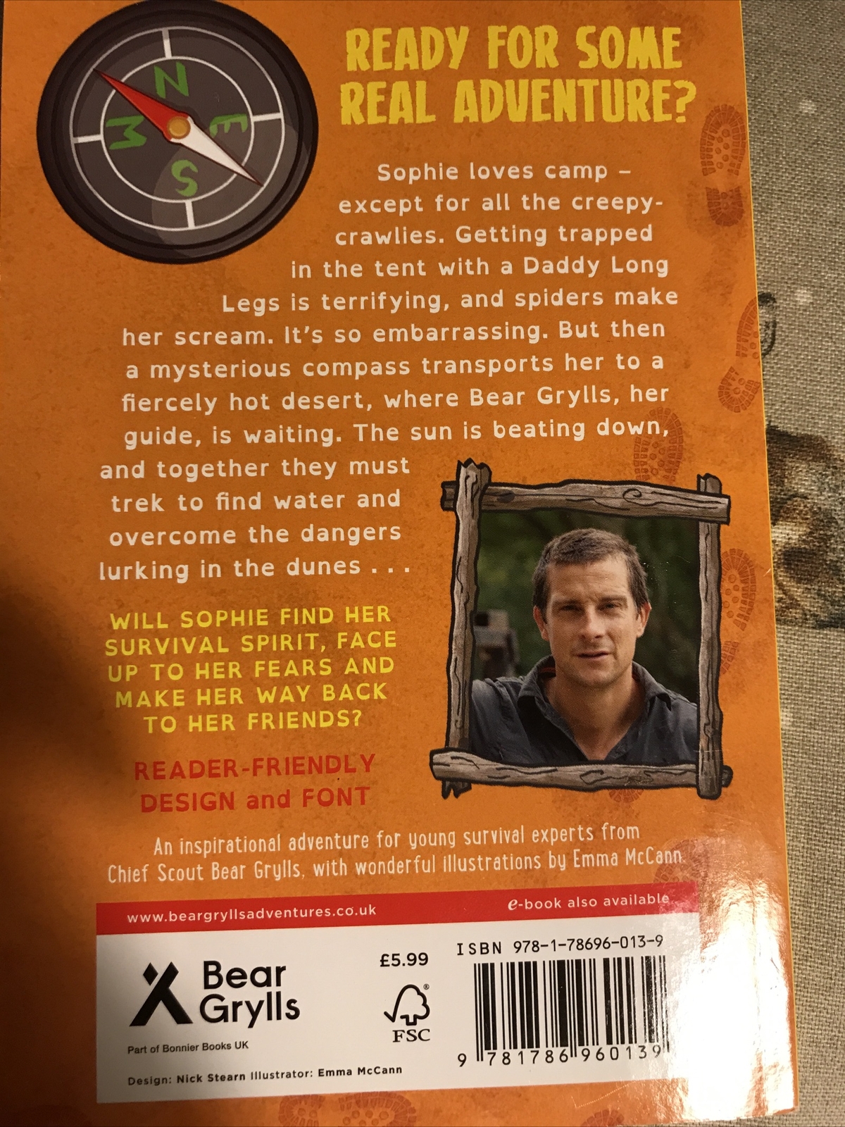 3 Bear Grylls Adventures Paperback Books The Desert Challenge/River ...