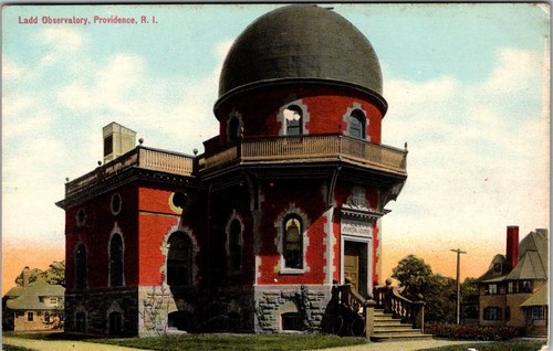 PROVIDENCE RI Postcard LADD OBSERVATORY Brown University RHODE ISLAND ...
