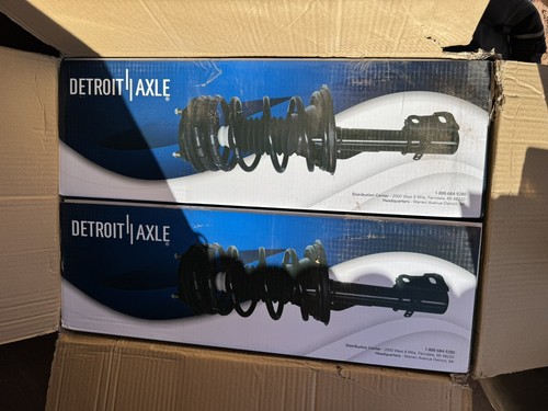 Pair Front Struts w/ Coil Spring for Chevy Traverse GMC Acadia Saturn ...