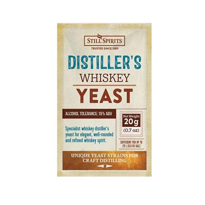 Still Spirits Distiller's Yeast Whiskey 20g Spirits Alcohol Making ...