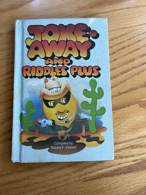 Joke Away and Riddles Plus by Robert F. Vitarelli 1970 1st Edition HC ...