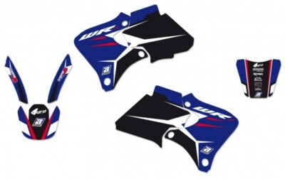 BLACKBIRD Sticker Kit Fits Yamaha WR400F BIG TANK 1998 1999 2000 2001 ...