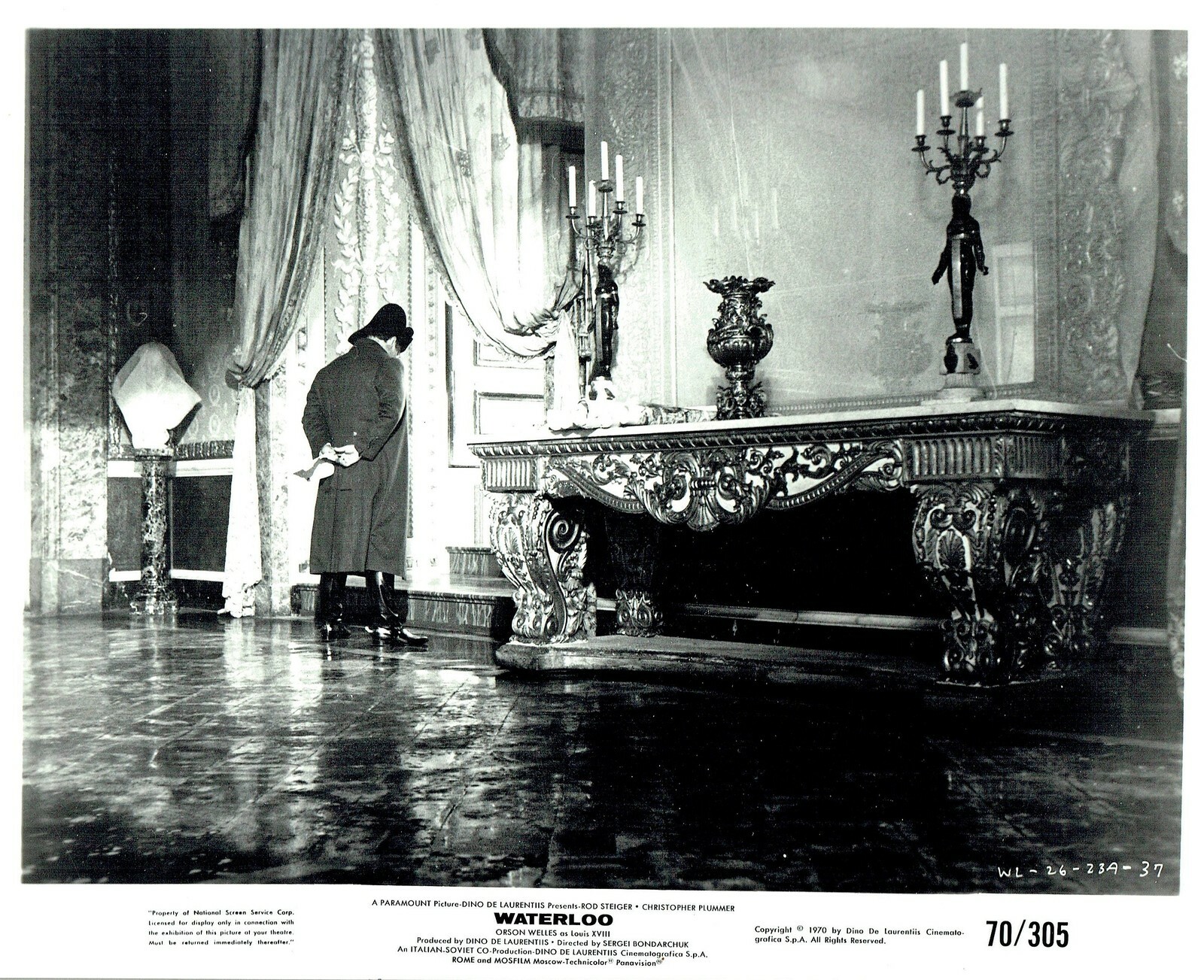 8”x10” original b&w still, Rod Steiger, Waterloo (1970) #37 | eBay