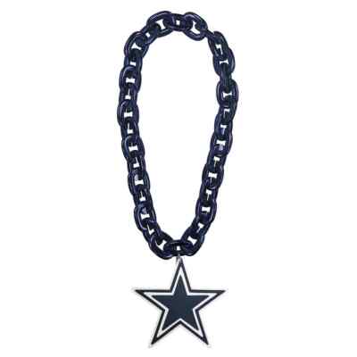 Dallas Cowboys Fan Chain NFL Necklace Foam 4 colors! | eBay