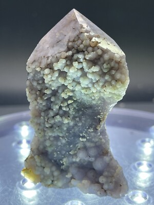 Grape Agate tower - amazing details and deep purple color | eBay