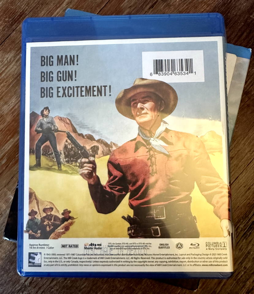 The Randolph Scott Collection 12 Classic Westerns Blu-ray NEW WITH ...