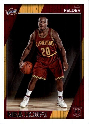 2016-17 Hoops Red Backs Cleveland Cavaliers Basketball Card #300 Kay ...