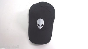 Genuine NWOT Alienware Cap Black Mesh 100% Polyester Unisex One Size ...
