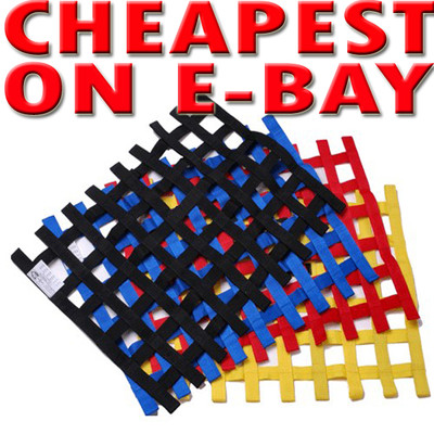 Window Net Safety Racing Car Heavy Duty Webbing Cage Mesh Stock Car Off ...