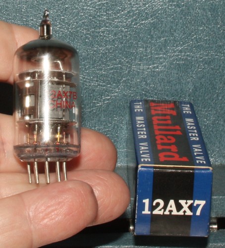 12AX7 Preamp Tube From China In Mullard box Tests Strong | eBay