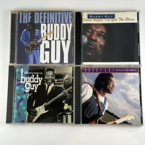 Buddy Guy 4 CD Lot - Damn Right - The Definitive - Best Of - Feels Like ...