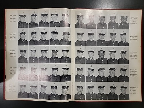VTG 1967 USMC Marine Corps Recruit Depot Parris Island SC Yearbook ...