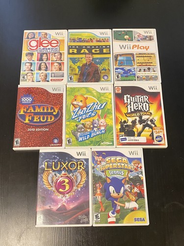 Video Game Lot (35 Games) Various Consoles And Titles Wii Xbox ...