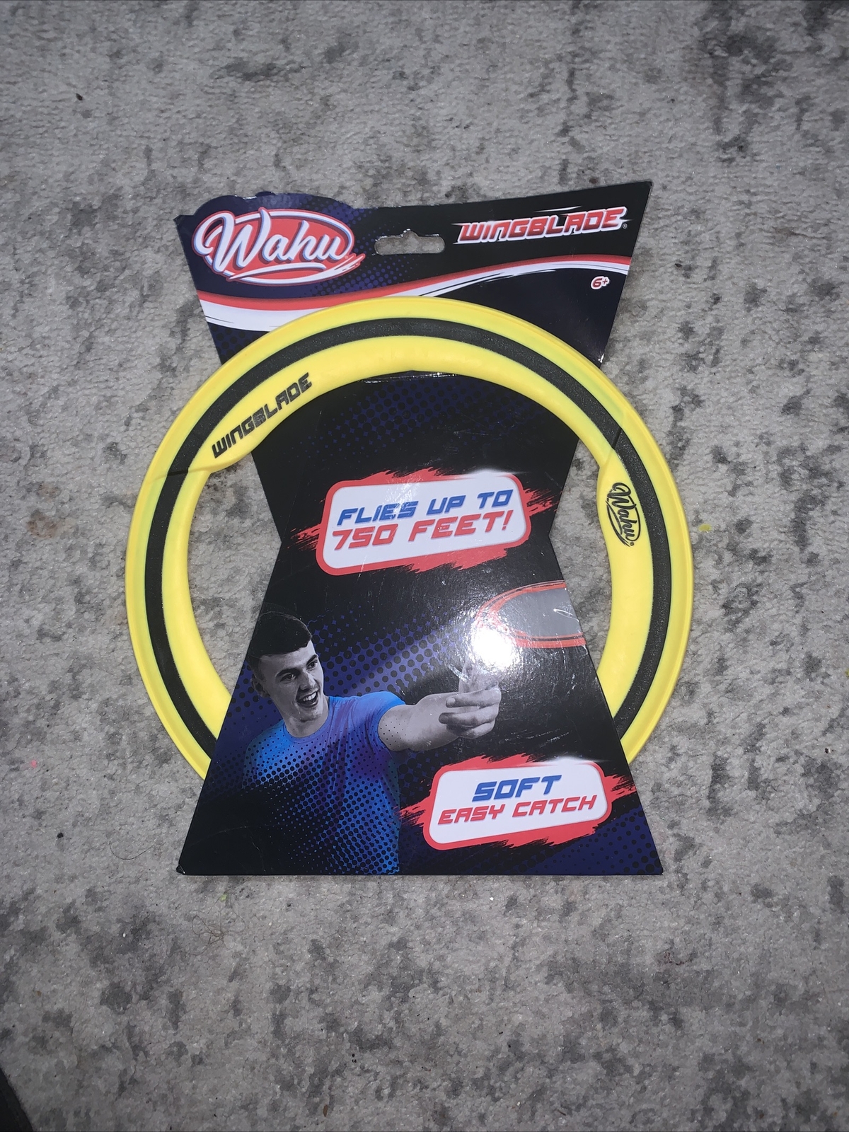 Wahu Wingblade Pro Flying Ring Soft Grip Outdoor toy Yellow Disc ...